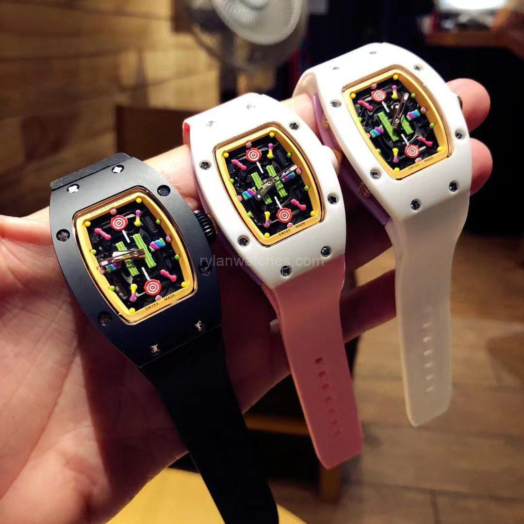 Richard Mille RM 007 White Candy Clone - 1:1 Replica Watches